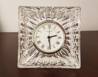 Waterford Crystal Clock - Etsy