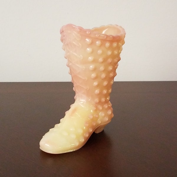 Fenton Glass Shoe - Etsy