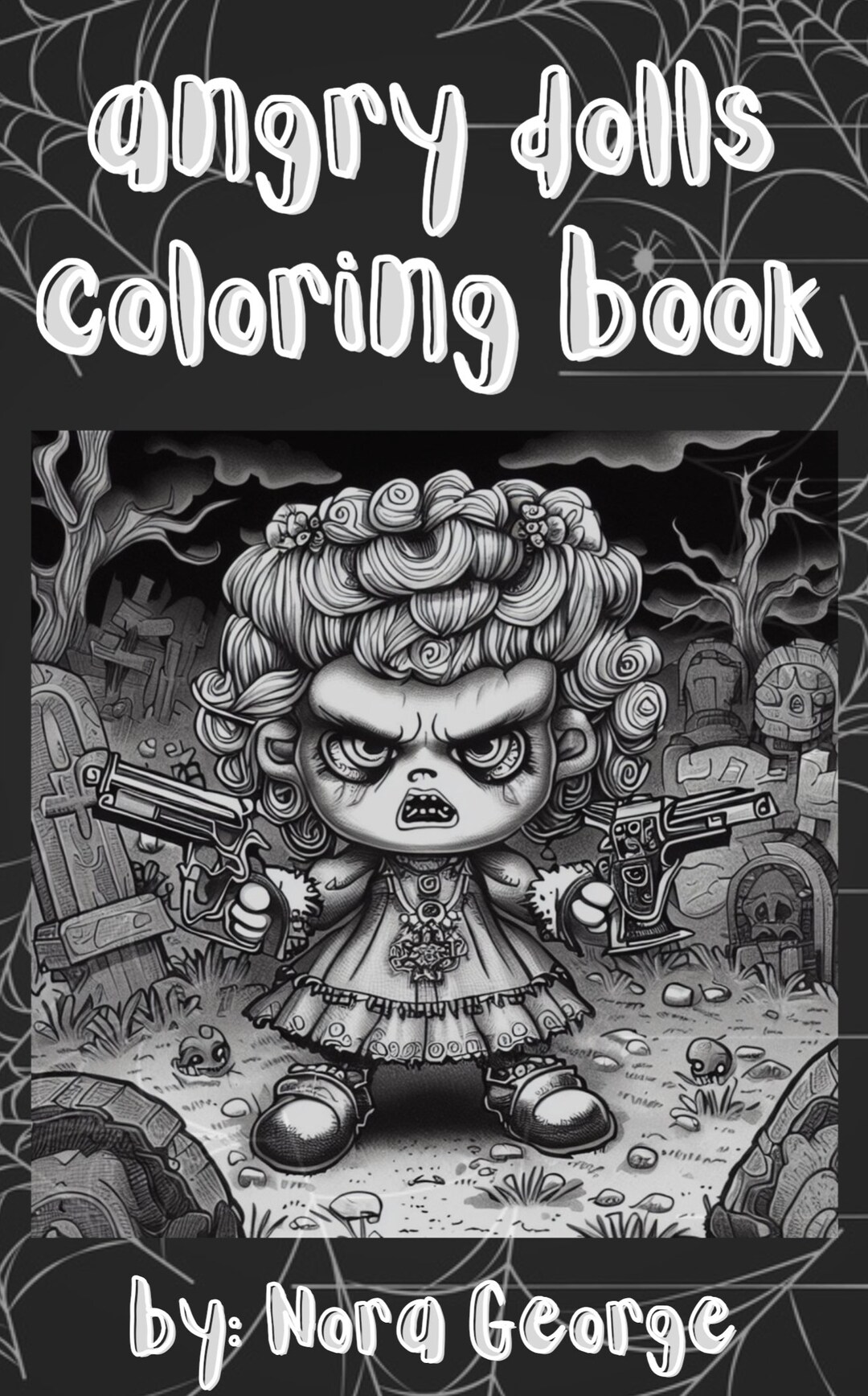 Angry Dolls Coloring Book - Etsy