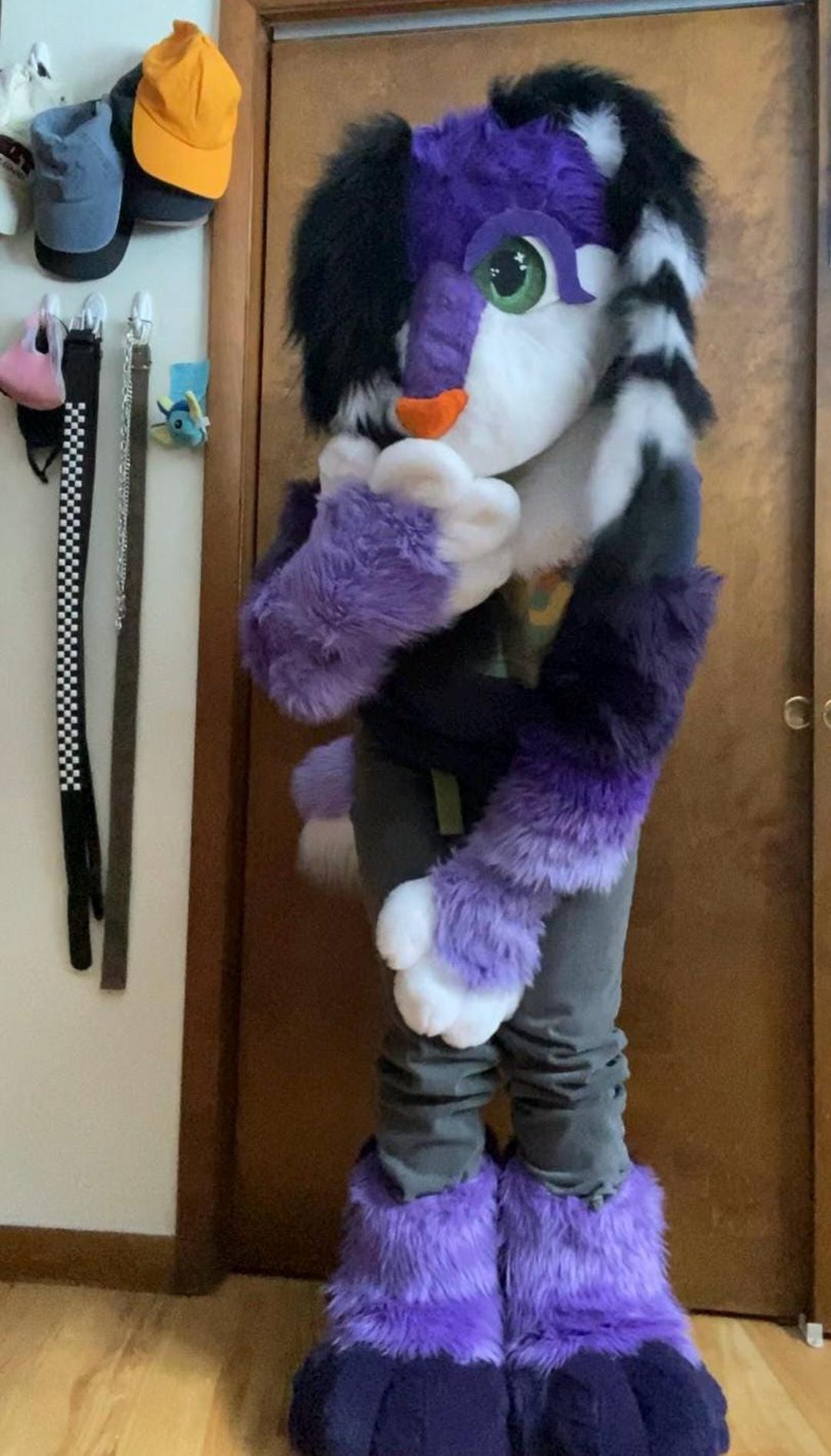 Purple Emo Bunny Fursuit Premade - Etsy