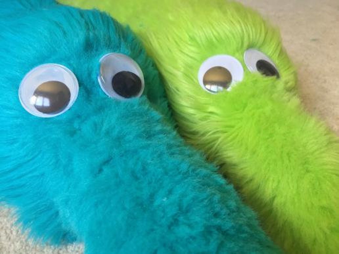 5ft/1.5m Worm on a String Plush - Etsy