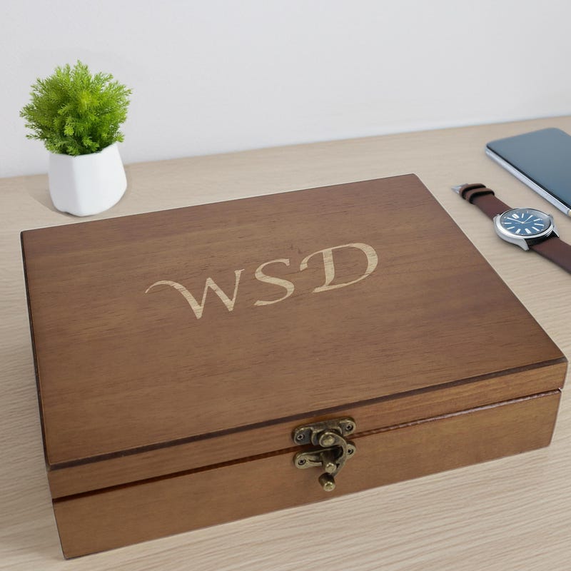 Engraved Wood Box - Etsy