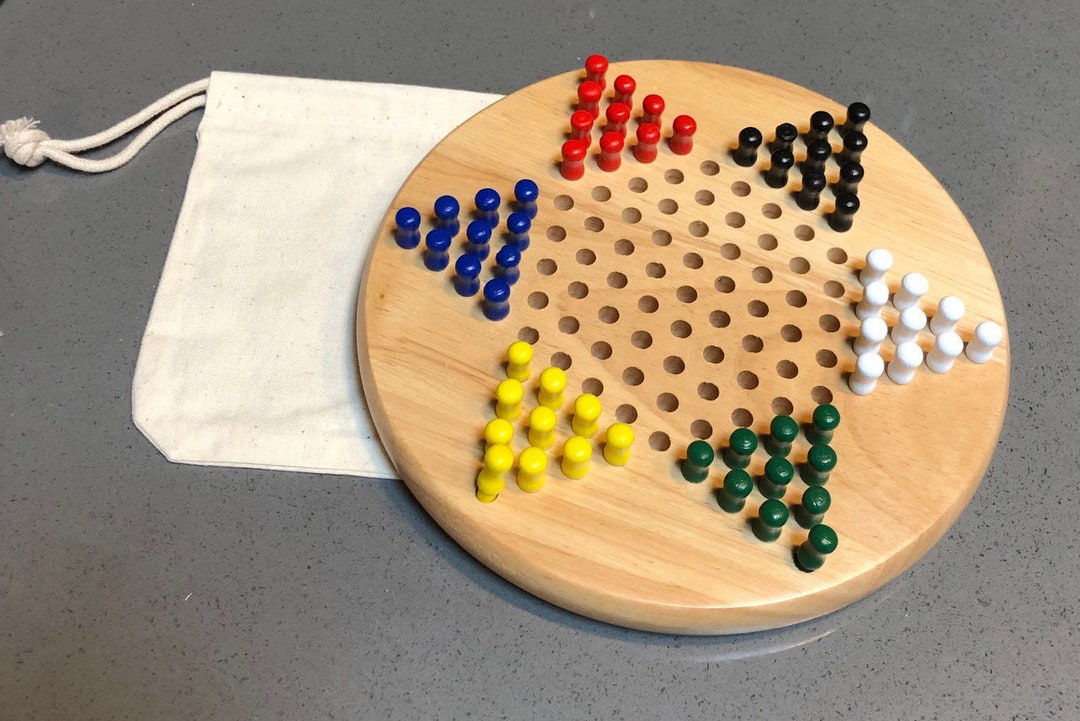 Personalized Mini Chinese Checkers - for Special Occasions, Birthdays ...