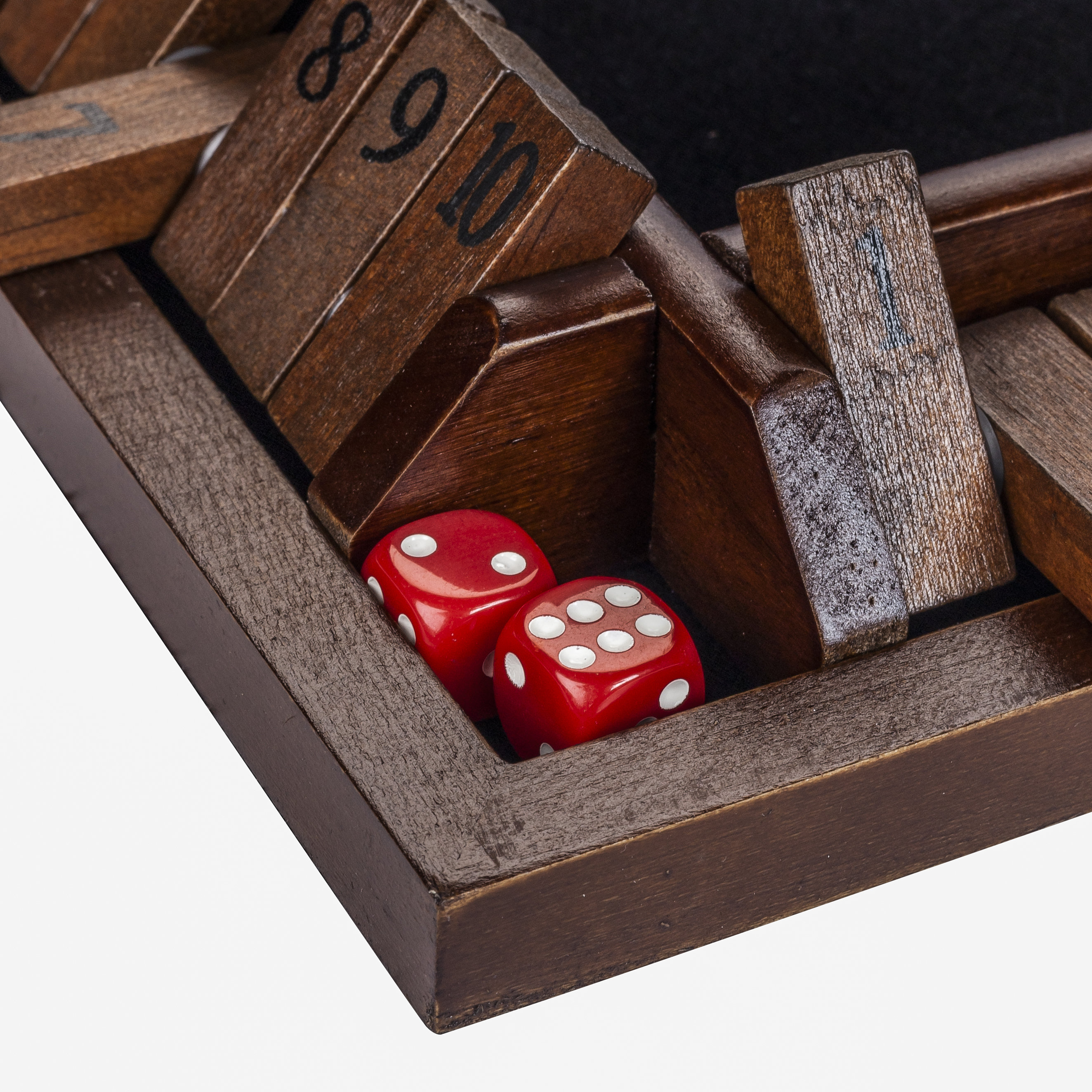 Personalized Mini 4-player Shut the Box | Etsy