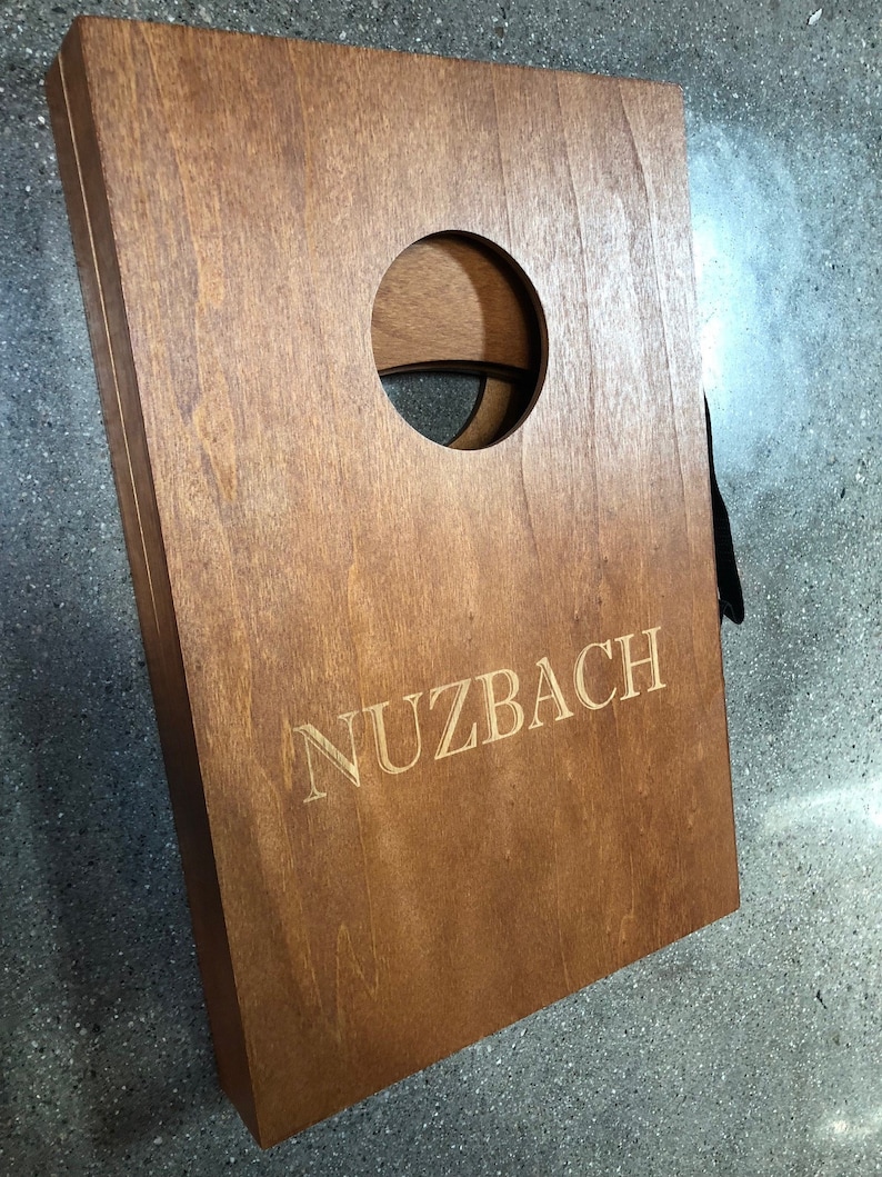 Personalized Table-top Cornhole Game - Etsy