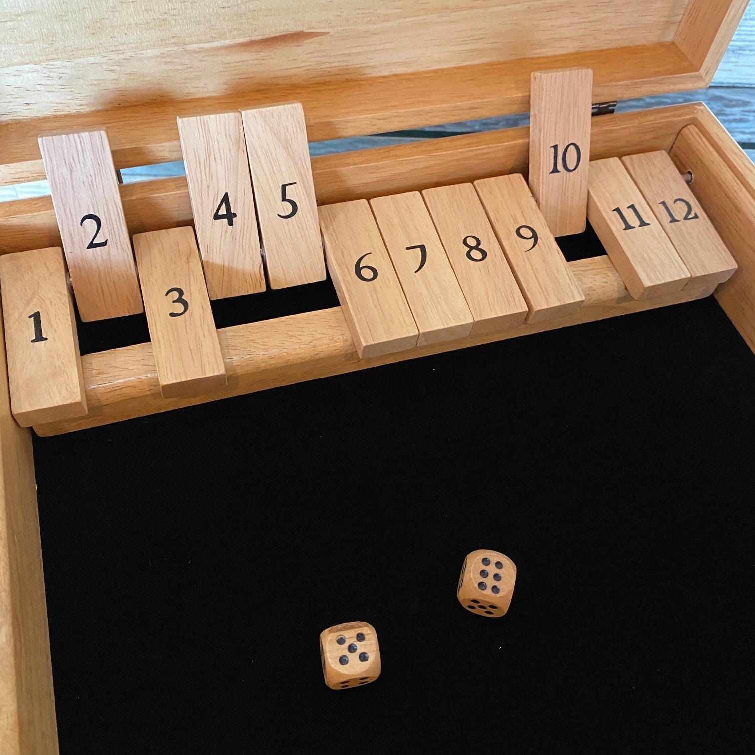 Personalized Wooden Shut the Box With Lid Natural - Etsy