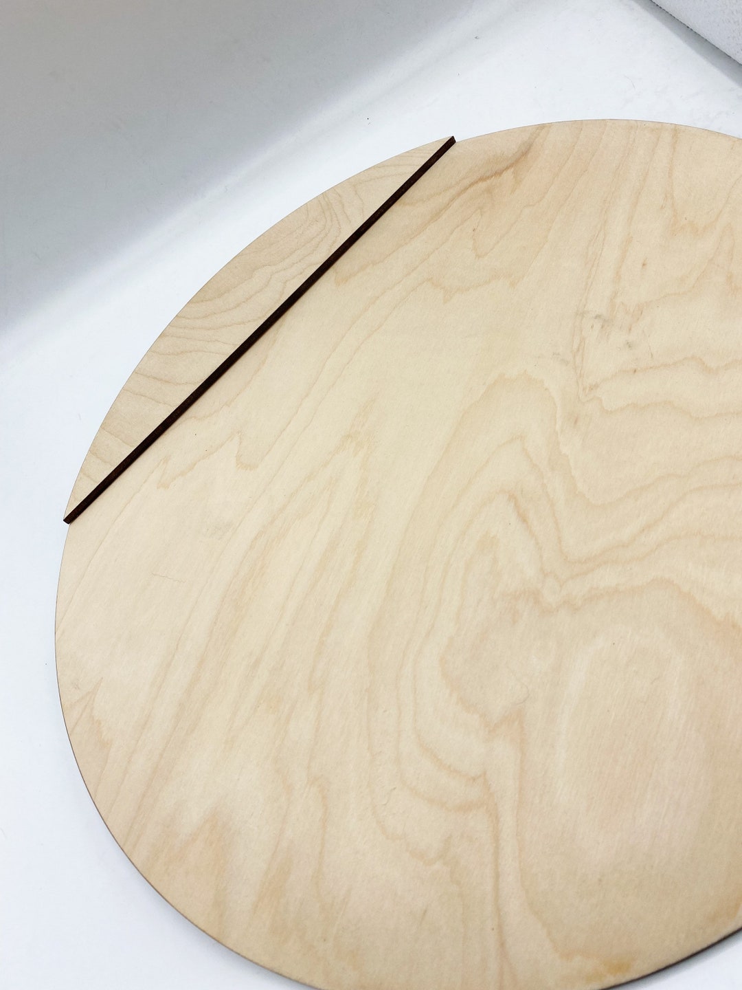 15 Inch Diameter 1/4 Inch Circle With Backing - Etsy