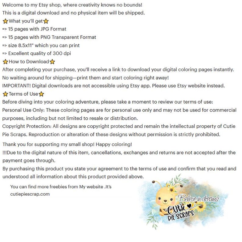 Digital Cutie Pie Baby Animals Coloring Pages and Transparent Digital ...