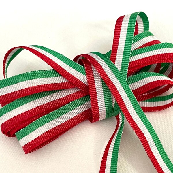 Italian Flag Ribbon - Etsy