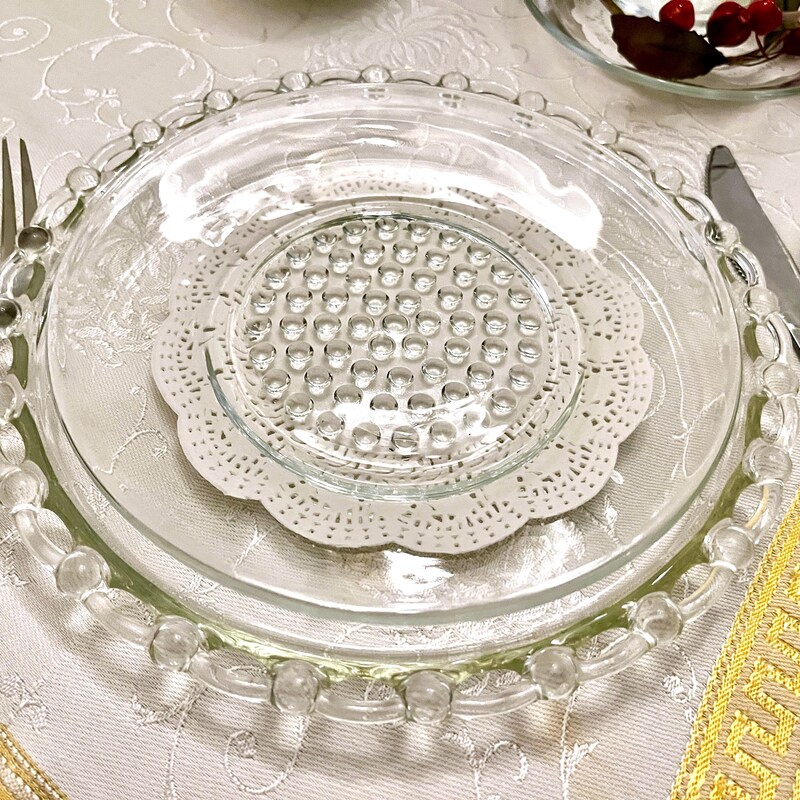 Hobnail Plate - Etsy
