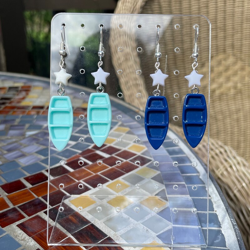 Boat Earrings - Etsy