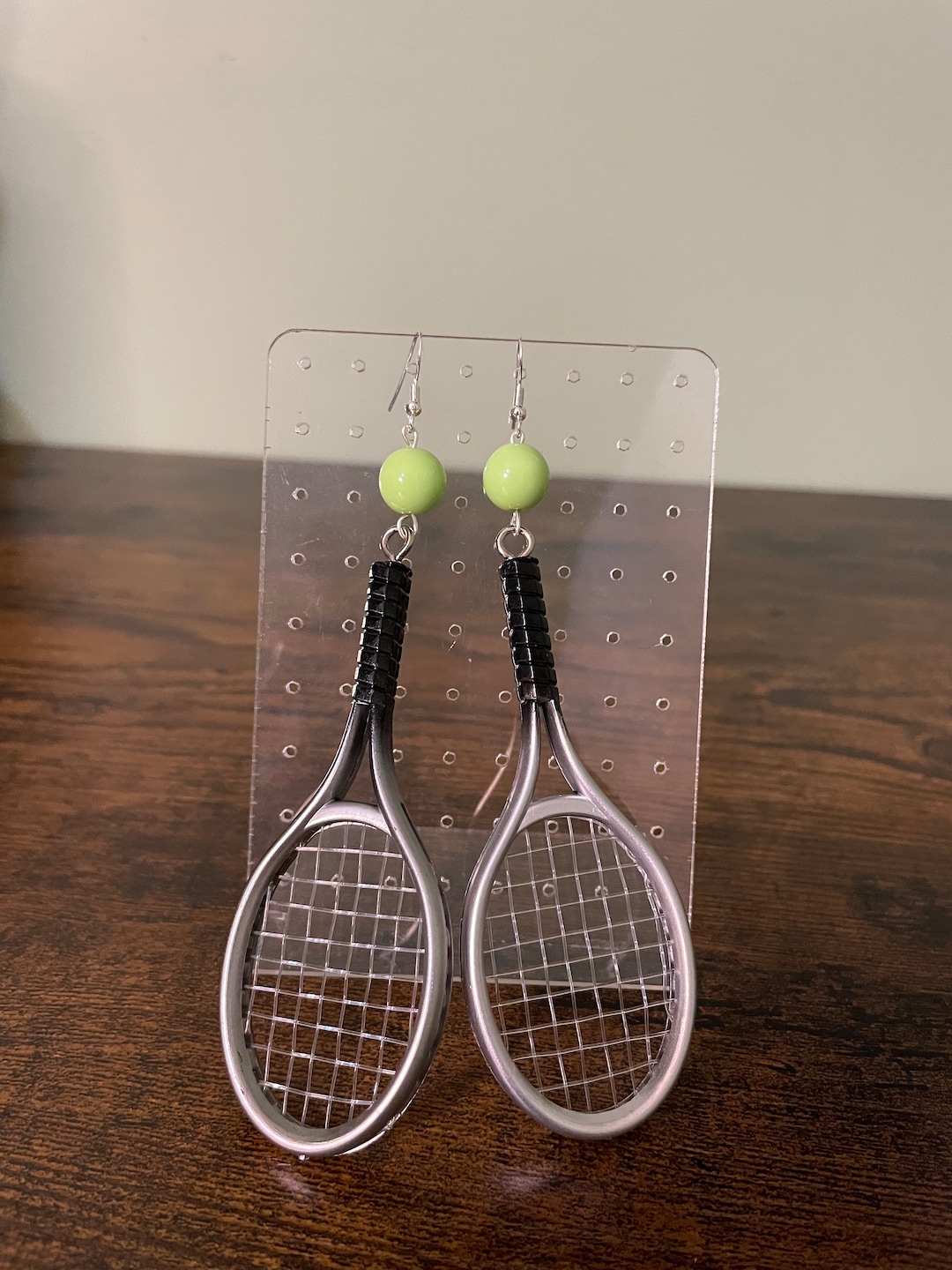 Tennis Racket Earrings - Etsy