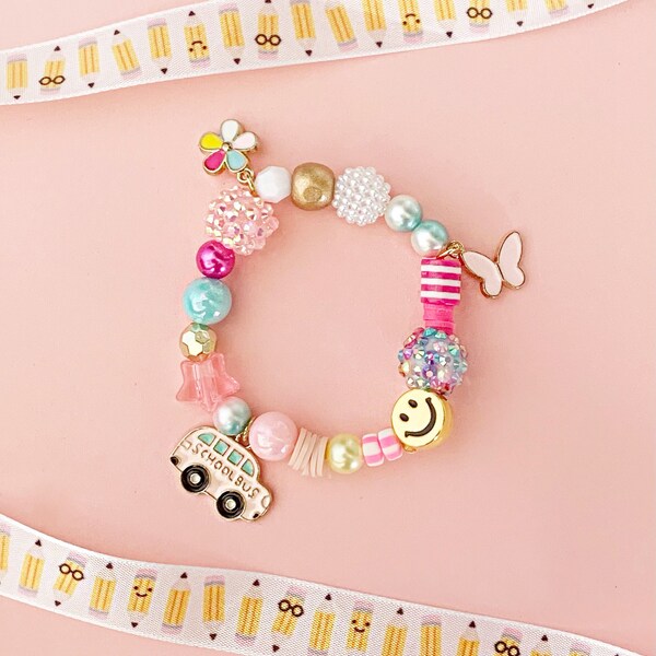 School Bus Charm - Etsy