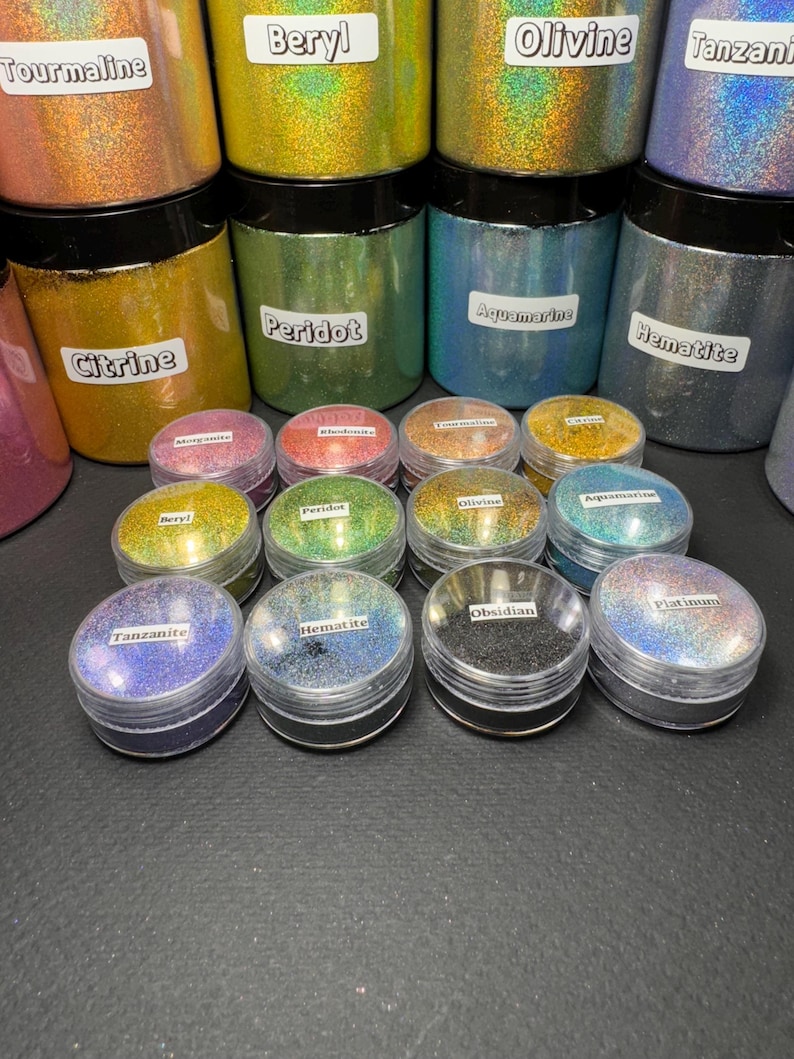 GEMS Laser Holographic Colorshift Pigment Ultra Fine - Etsy