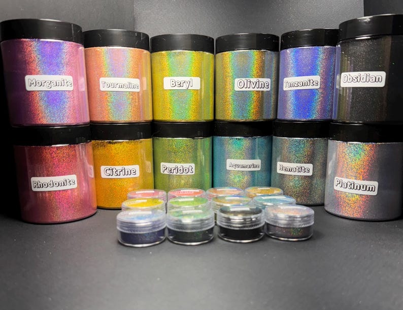 GEMS Laser Holographic Colorshift Pigment Ultra Fine - Etsy