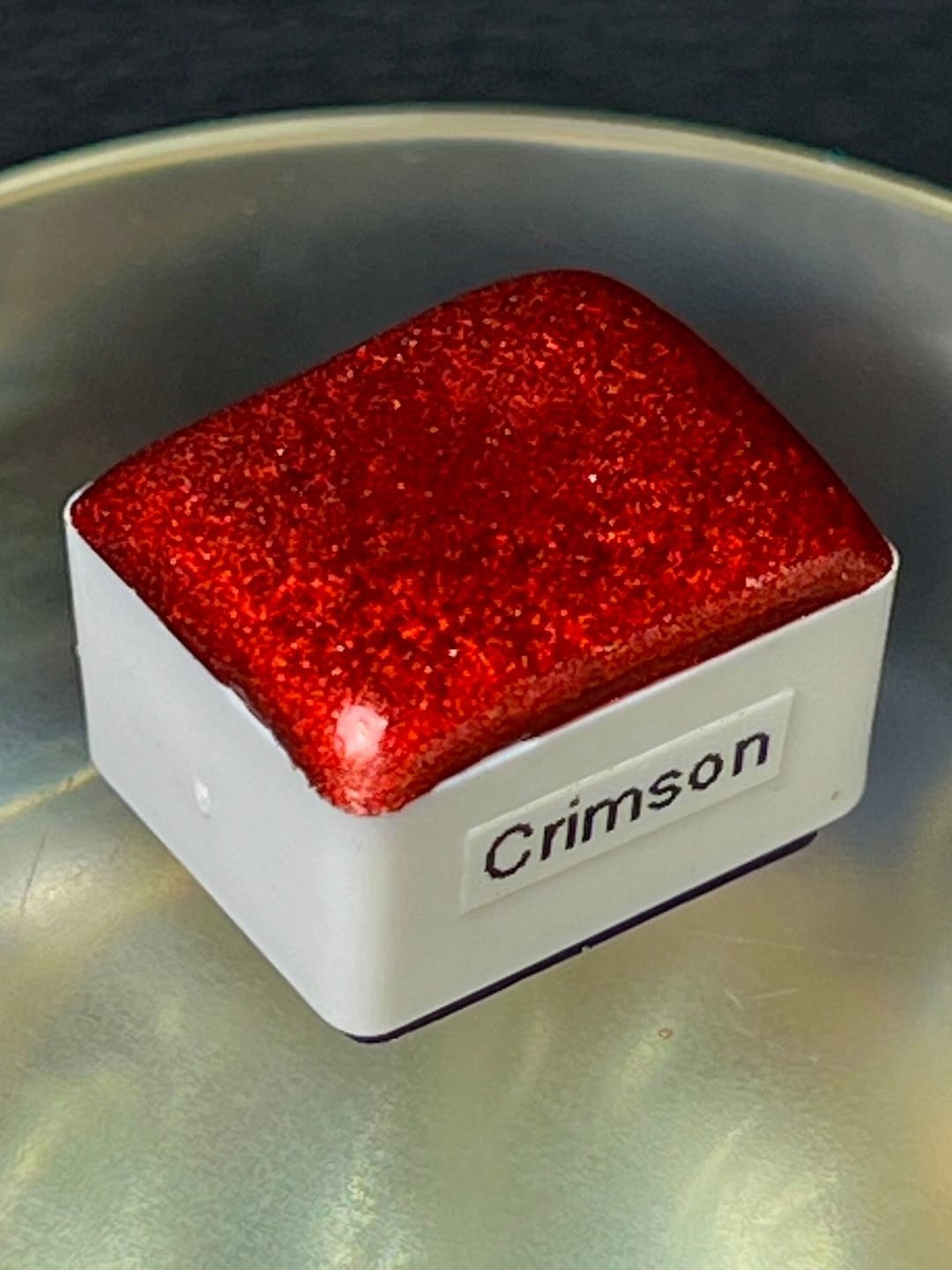 Crimson Red Holographic Watercolor Paint: Colorshifting Chrome Pigment ...
