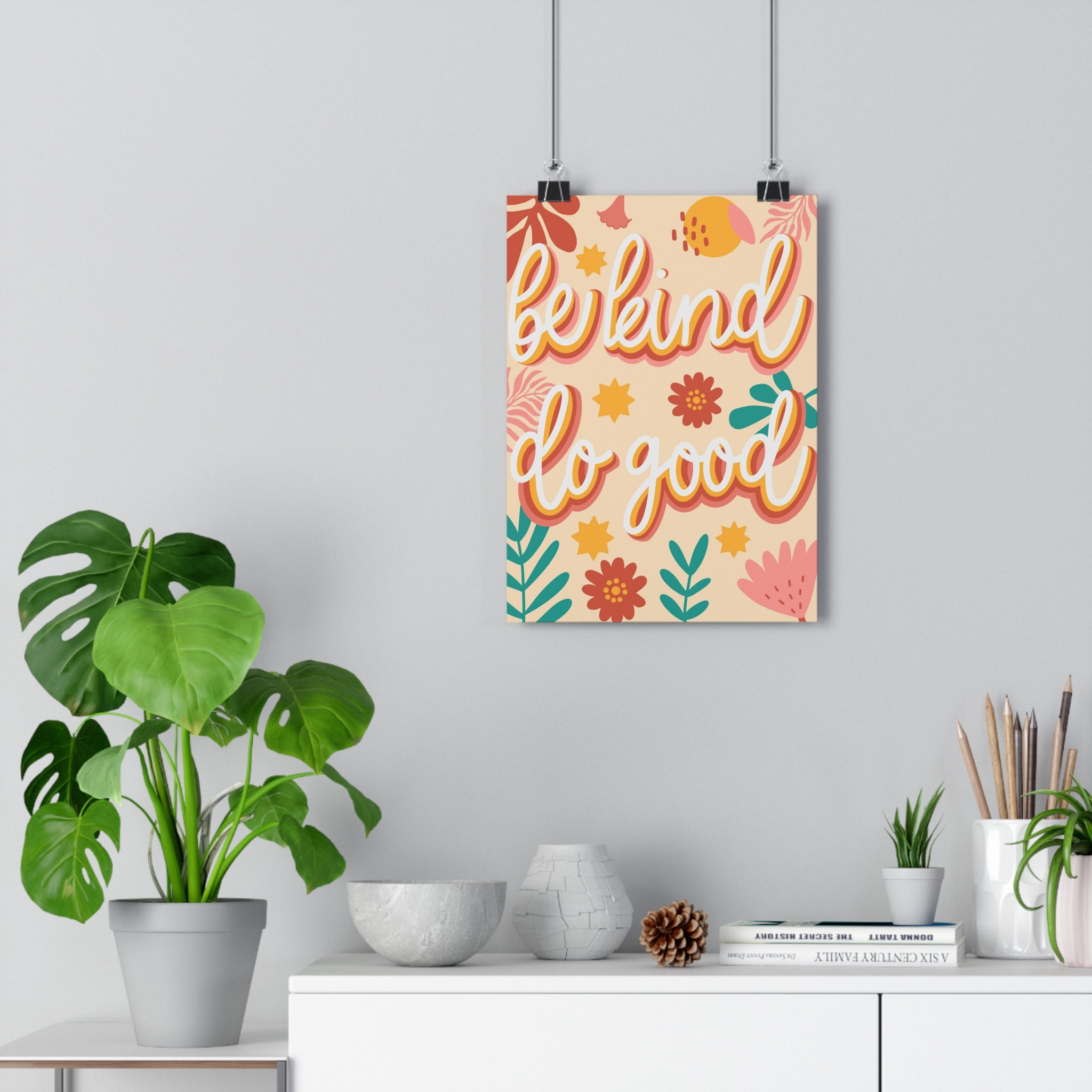 Be Kind, Do Good Art Print - Etsy
