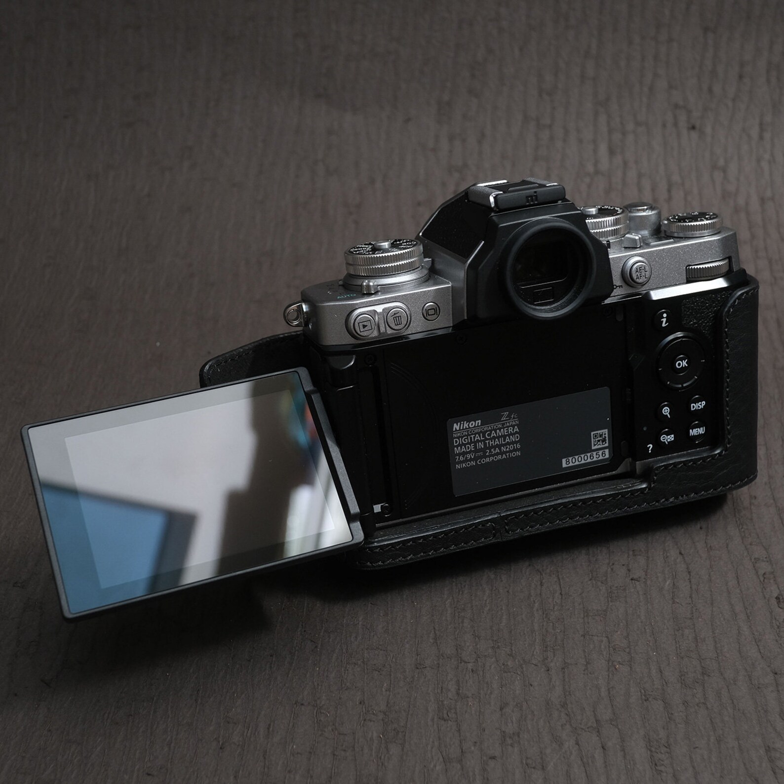 Nikon ZFC Z FC Handmade Half Case Cowhide Leather Insert - Etsy