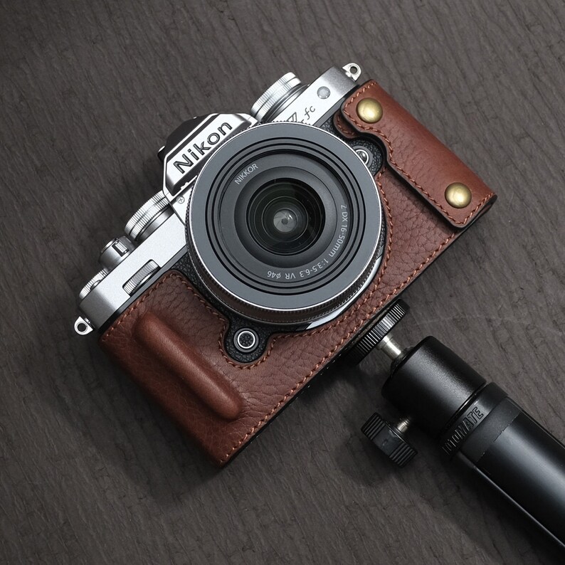 Nikon ZFC Z FC Handmade Half Case Cowhide Leather Insert - Etsy