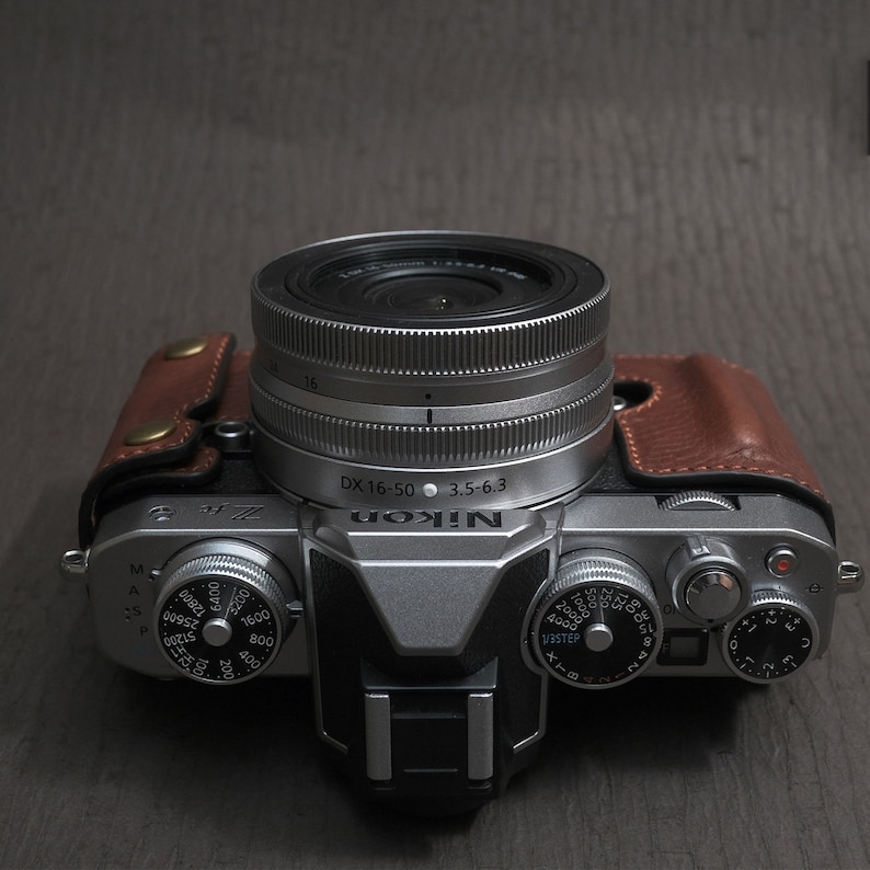 Nikon ZFC Z FC Handmade Half Case Cowhide Leather Insert - Etsy