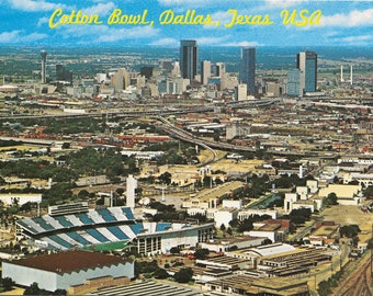 Dallas Texas Postcard - Etsy