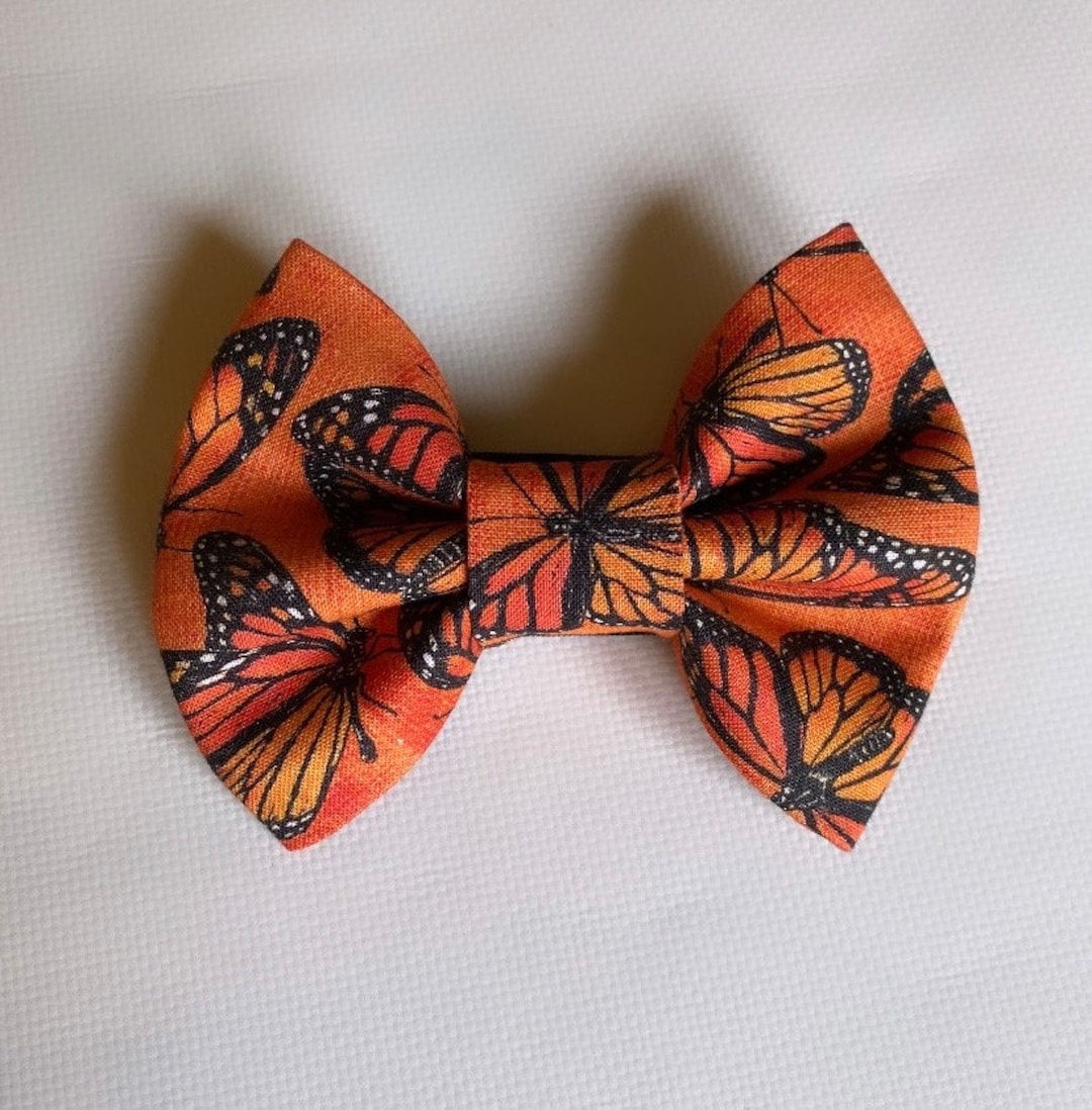 Monarch Butterfly Bow Tie Monarch Butterflies Pretty Bows Spring Dog ...