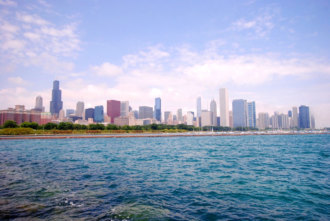Chicago Skyline Chicago, Illinois PRINT: Travel Photography - Etsy