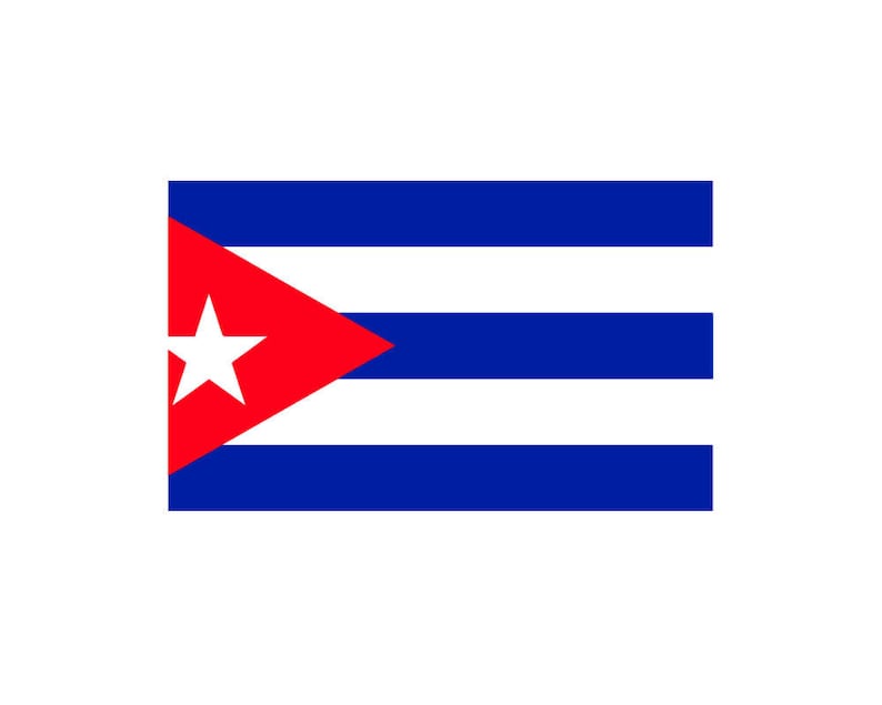 Etat de Cuba drapeau cubain symbole National bannière Design | Etsy