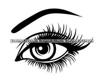 Eye Clipart Eye Dxf Eyelid Svg Eye Png Eye Files for Cricut Eye #5 Svg ...
