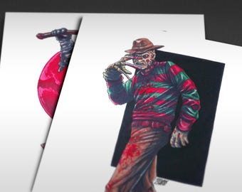 Freddy Krueger Art Print - Etsy