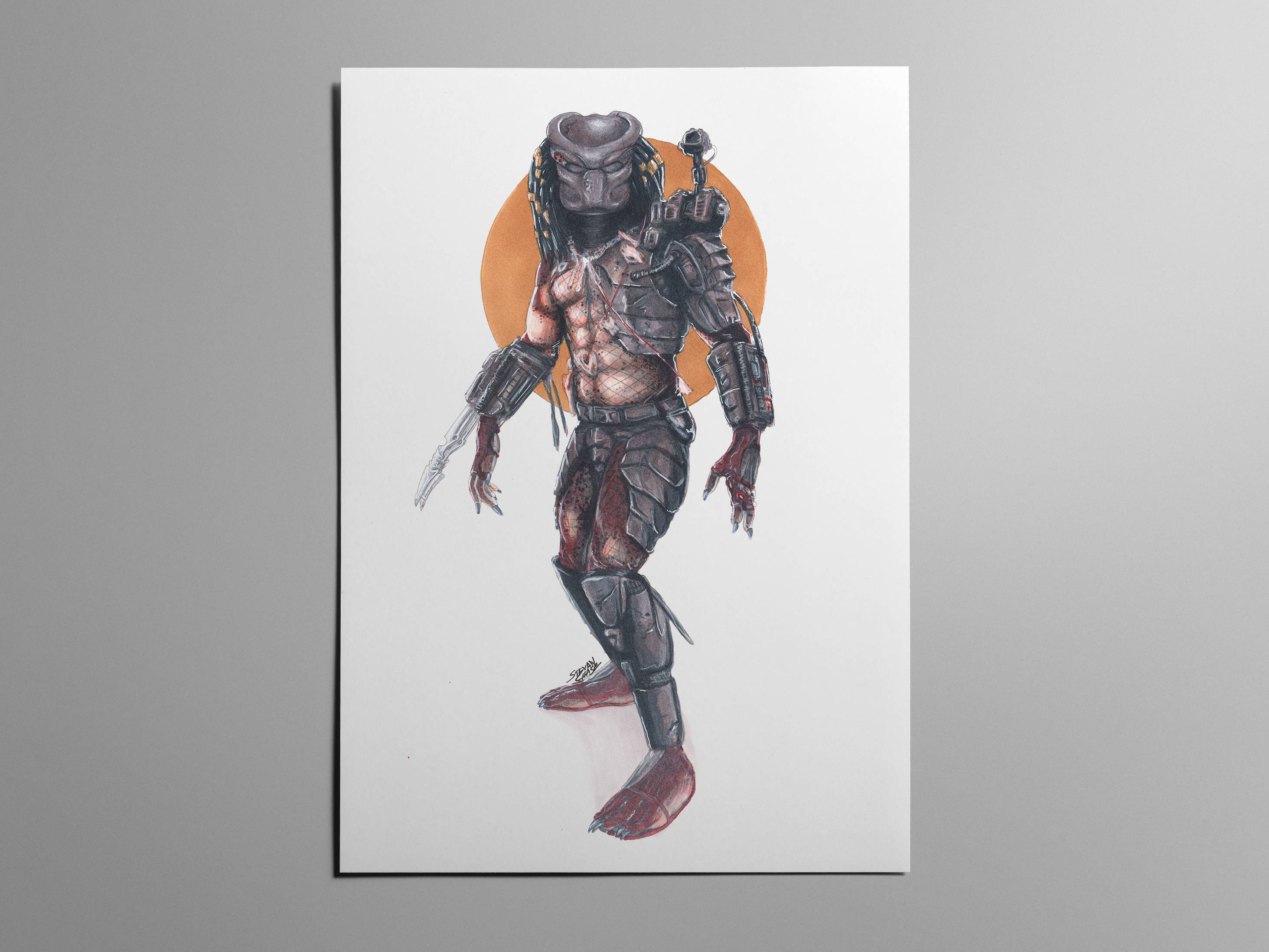 1987 Predator Iconicharacter Art Print - Etsy