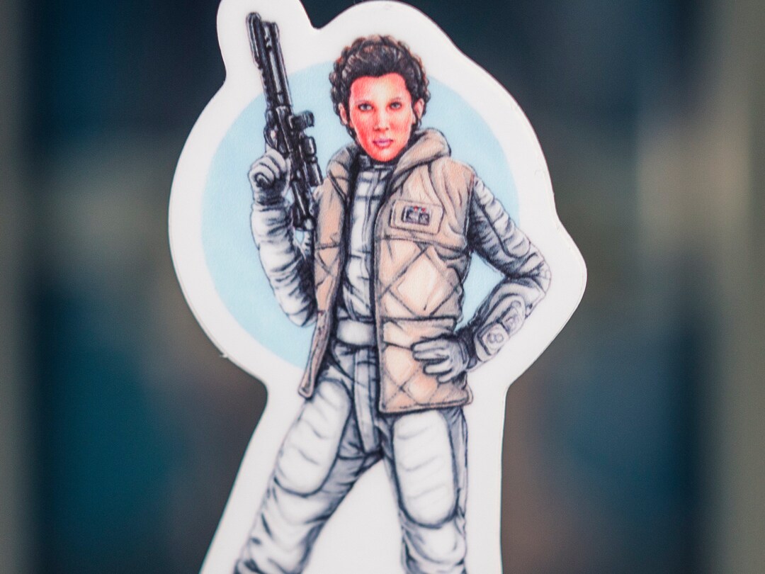 Star Wars Princess Leia Sticker Carrie Fisher Notebook - Etsy