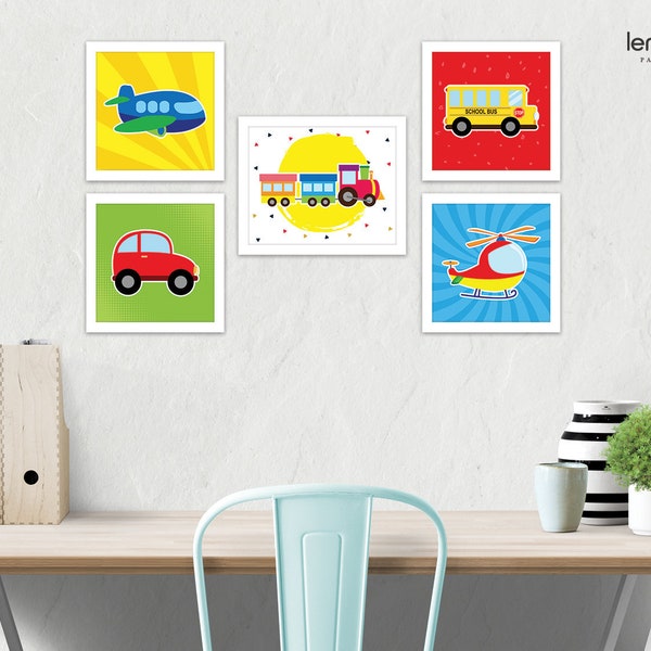 Transportation Art - Etsy