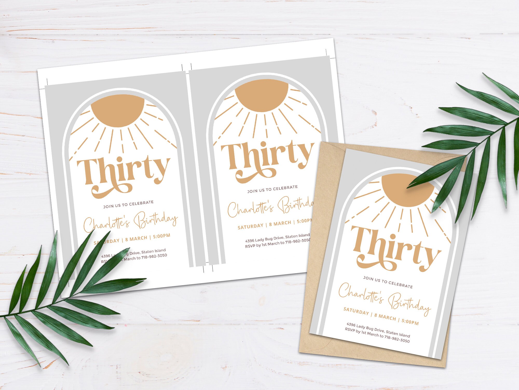 Invitations for Her, Boho Sun Birthday, Boho Birthday Invite, Adults ...