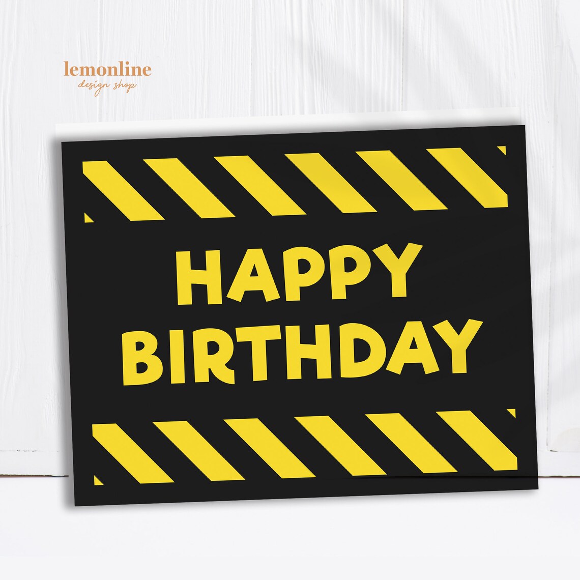 Happy Birthday Road Sign, Construction Party Sign, Road Signs Decor ...