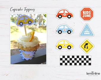 Road Sign Cupcake - Etsy
