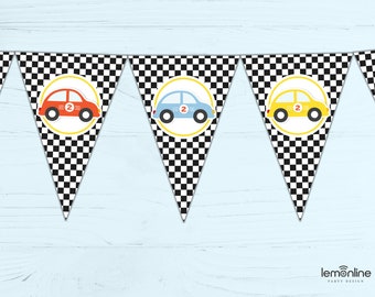 Car Birthday Banner - Etsy