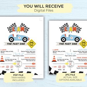 Milestone Poster, Milestone Board, 1st Birthday Poster, Car Milestone ...