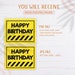 Happy Birthday Road Sign, Construction Party Sign, Road Signs Decor ...