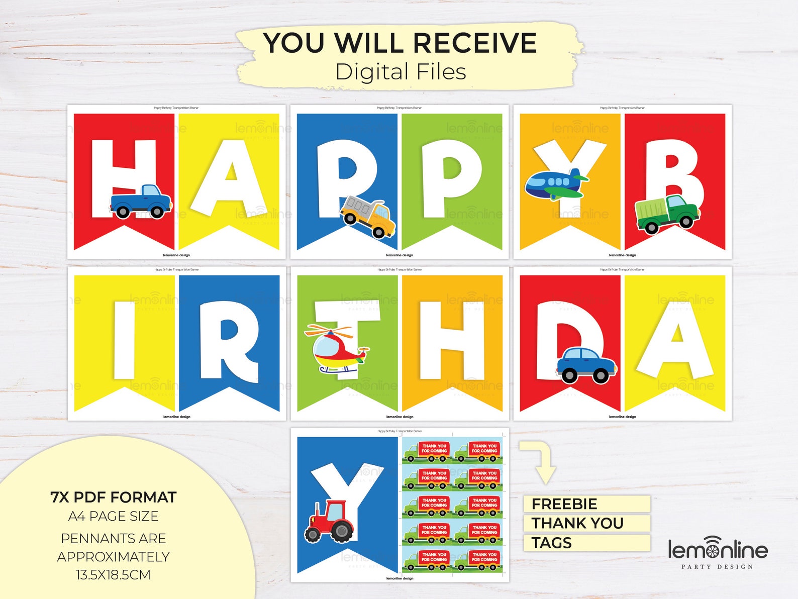 Transportation Banner Transportation Birthday Banner Vehicle - Etsy