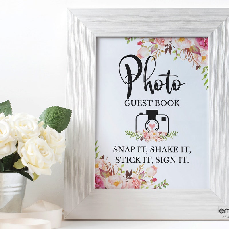 Photobooth Guestbook - Etsy