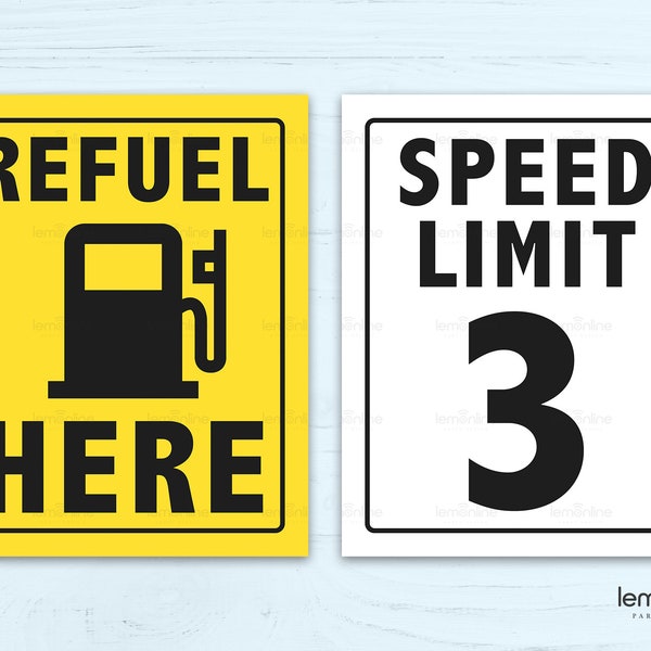 Refuel Here Sign - Etsy