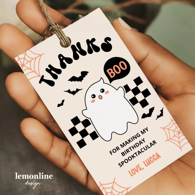 Spooky Thank You - Etsy