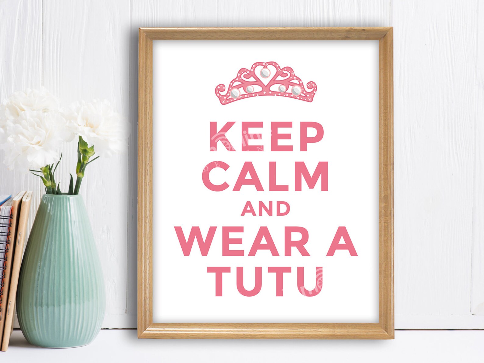 Keep Calm and Wear a Tutu Sign - Ballerina Party Ideas - Ballerina ...