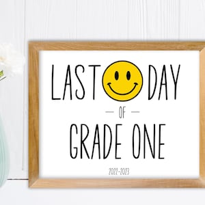 EDITABLE Happy Last Day of School Sign School Template Sign - Etsy