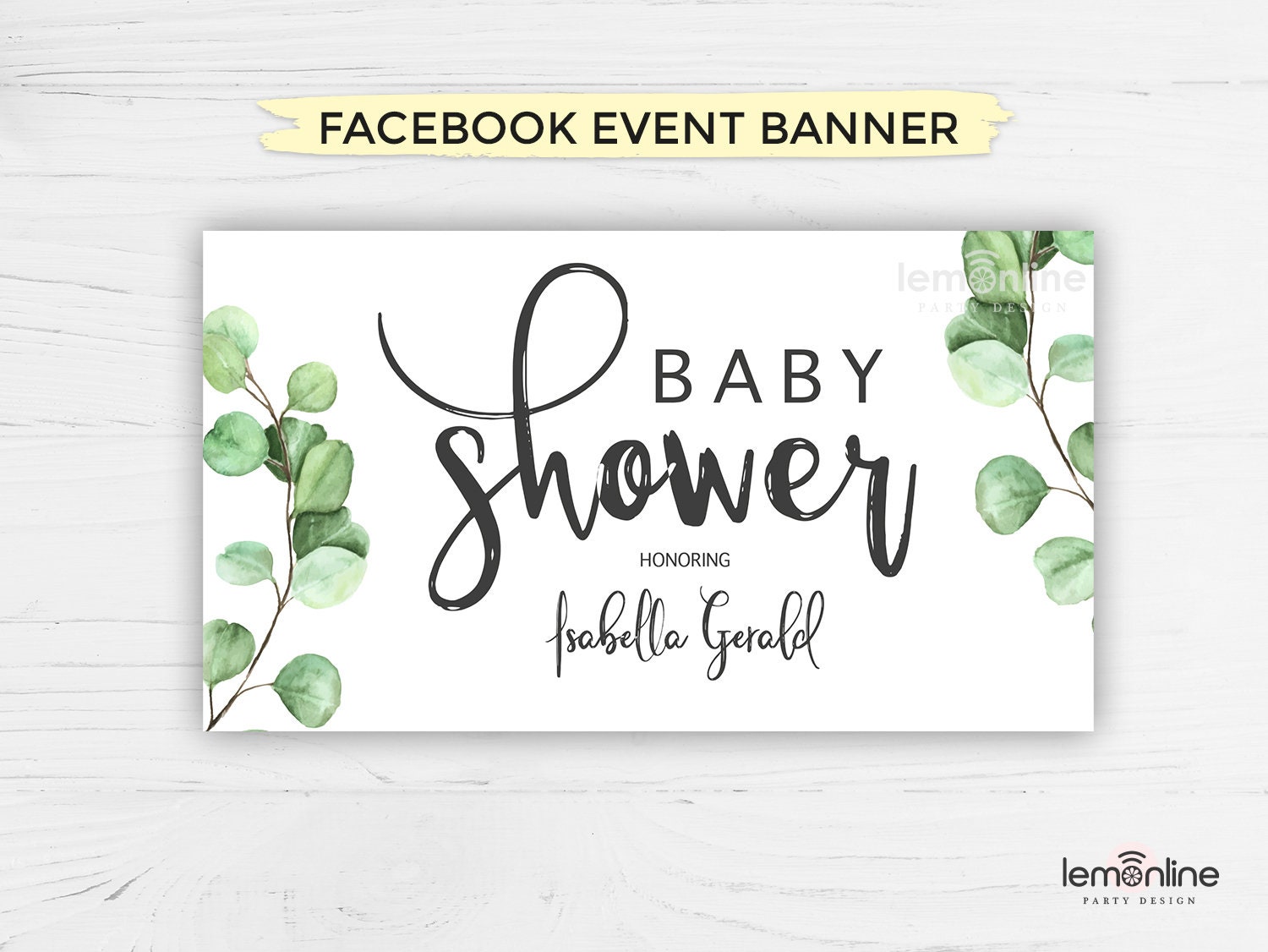 Baby Shower Facebook Event