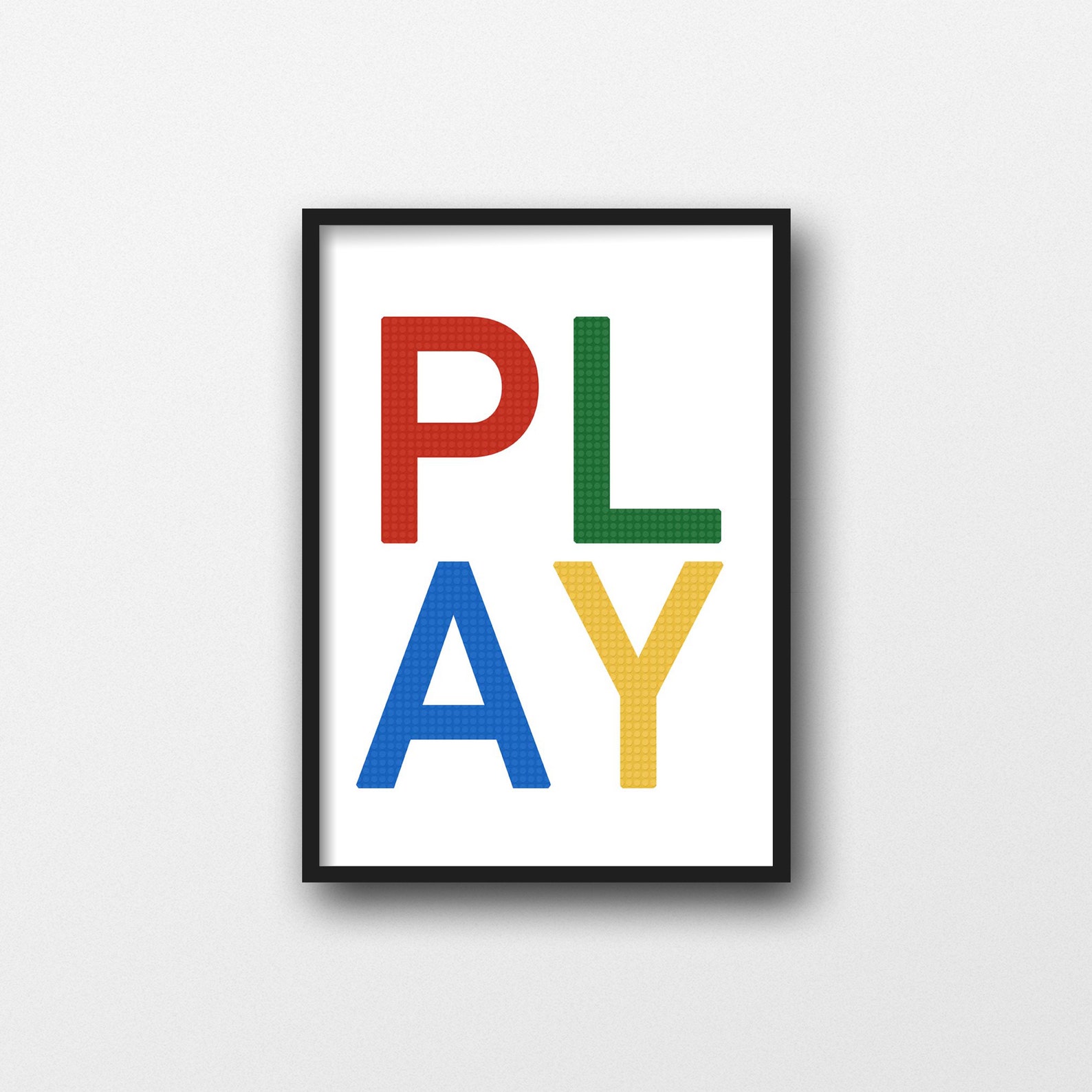 14 Print Building Blocks Playroom Prints, Kids Decor, Wall Art Prints ...