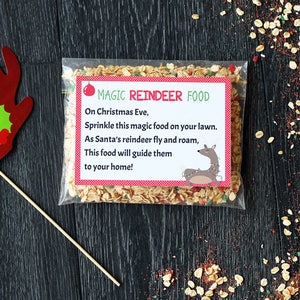 Magic Reindeer Food & Letter to Santa Printable Christmas Printable ...