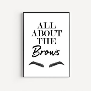 Makeup Themed Prints, Pink Lips, Makeup Wall Art, Beauty Salon Decor ...