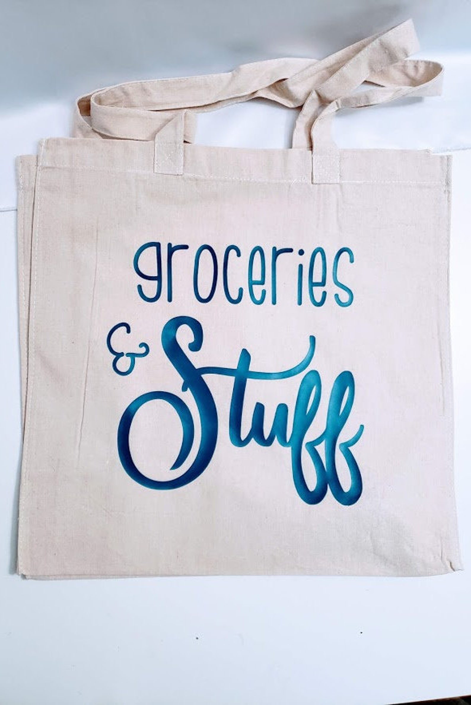 Reusable Shopping Bag SVG - Etsy
